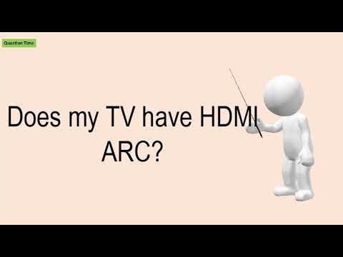Does My TV Have HDMI ARC?