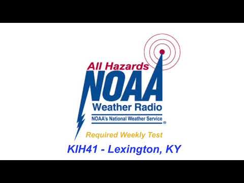 NOAA Weather Radio - Required Weekly Test KIH41 Lexington, KY