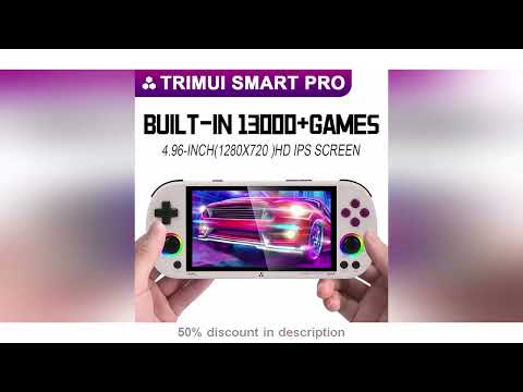 Why Everyone’s Talking About This Product! 128G 256G Trimui Smart Pro Handheld Game Console 4.96''