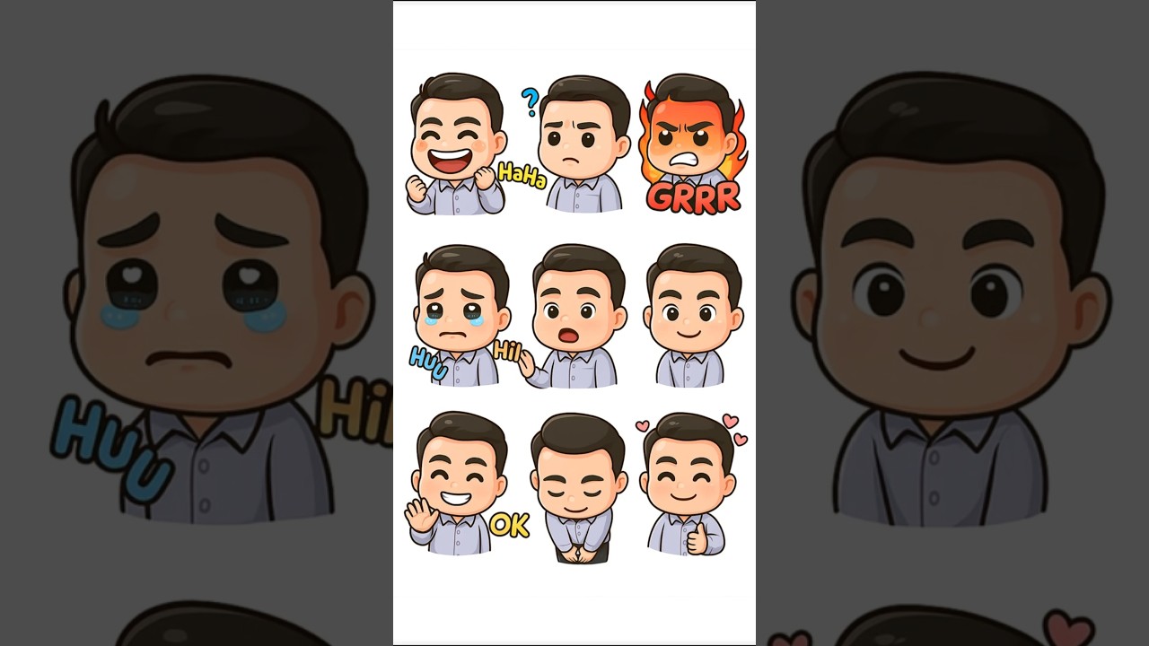 Free Chibi Sticker Pack Tutorial Using ChatGPT! | AI Minds Lab