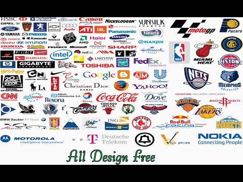 World Famous Brand Logo Vectors - Adobe Illustrator & CorelDRAW