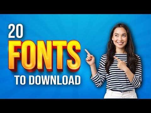 Best Free fonts for logo design | google free fonts.