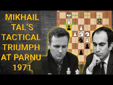 Mikhail Tal’s Tactical Triumph at Parnu 1971 – A Masterclass in ECO E61 Chess
