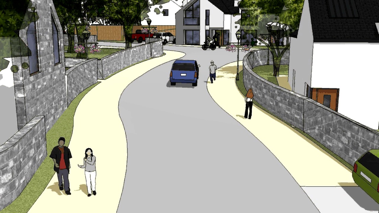 Ballymoney Rd, Ballymena - a new housing development for 2017.