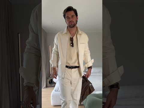 #GRMW courtesy of Ed Hansen with the new #MangoMan collection in beige shades. #Shorts