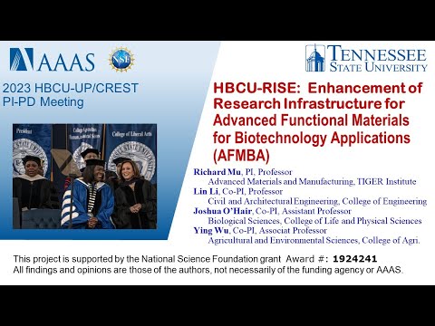 HBCU-RISE Enhancement of Research Infrastructure for Advanced Functional Materials for Biotech...