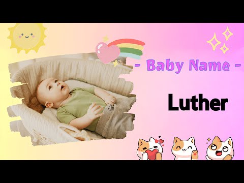 LUTHER | Luther name meaning | Boy Name Meaning | People's Army (2023)