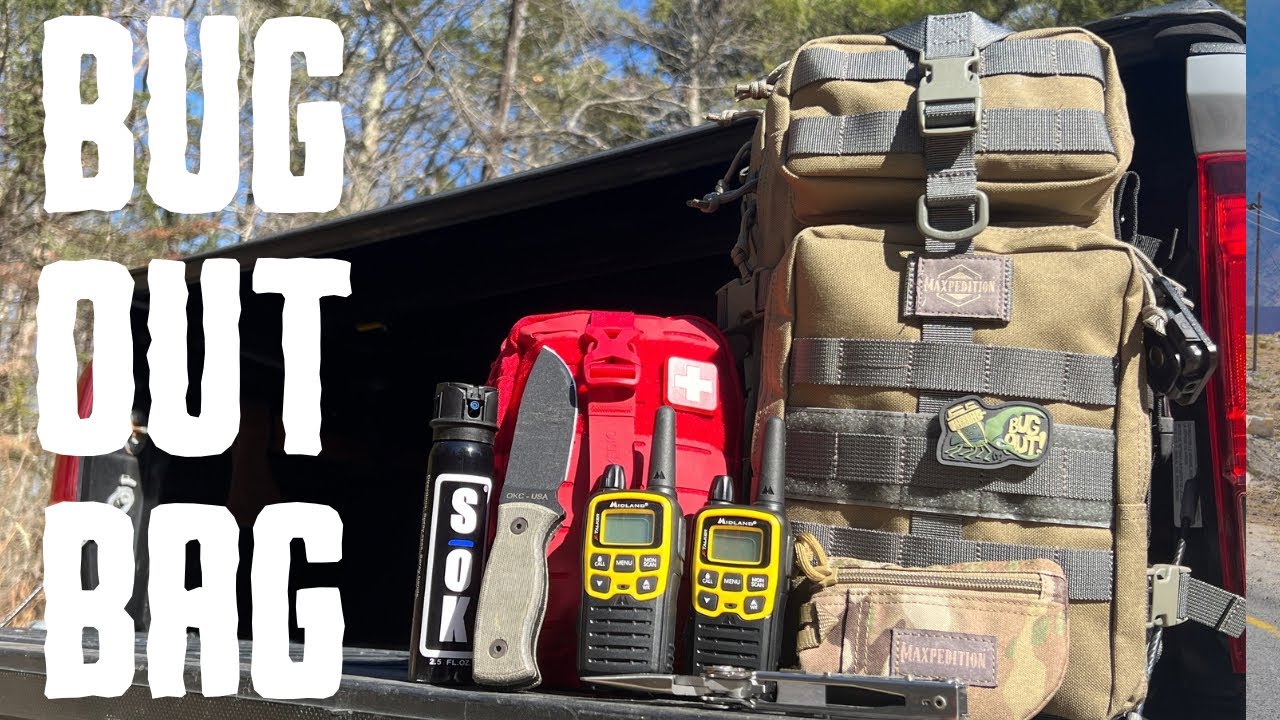 Everything in My Bug Out Bag - 72 Hour Survival Setup!