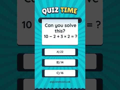Only a true math genius can solve this question. #mathquiz #quizwhizzclub