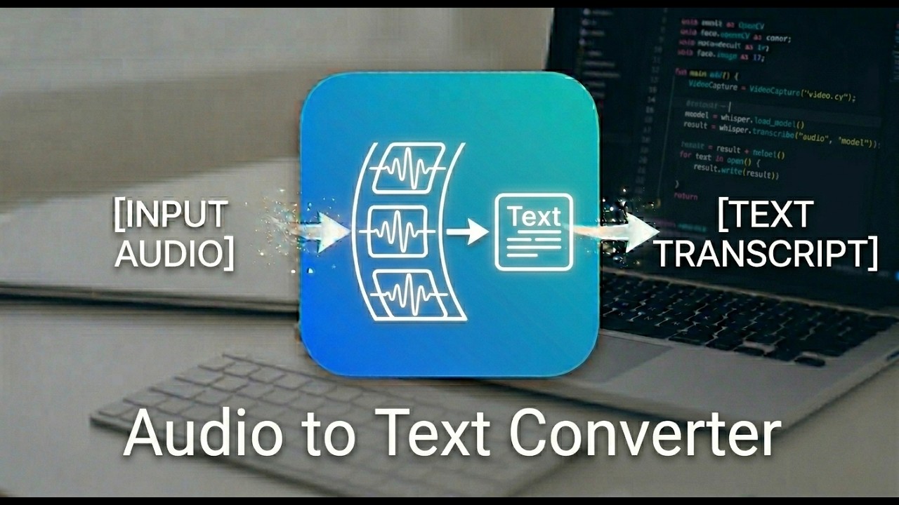 Audio to Text Converter | Python Image, Video & Media Processing (Project 10)