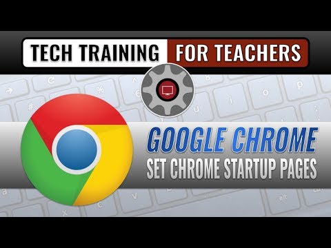 How to Setup Chrome Startup Pages