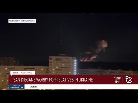 San Diegans worry for relatives in Ukraine