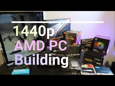 1440p AMD PC Building | Ryzen 7 3800x + RX5700 XT | My own PC Build