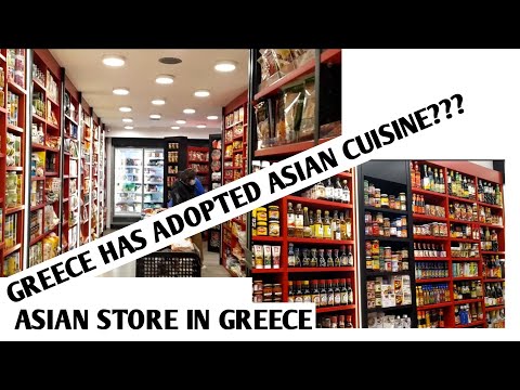 ASIAN STORE IN THESSALONIKI, GREECE??? PLUS LEOFOROS NIKIS STREET CLIP