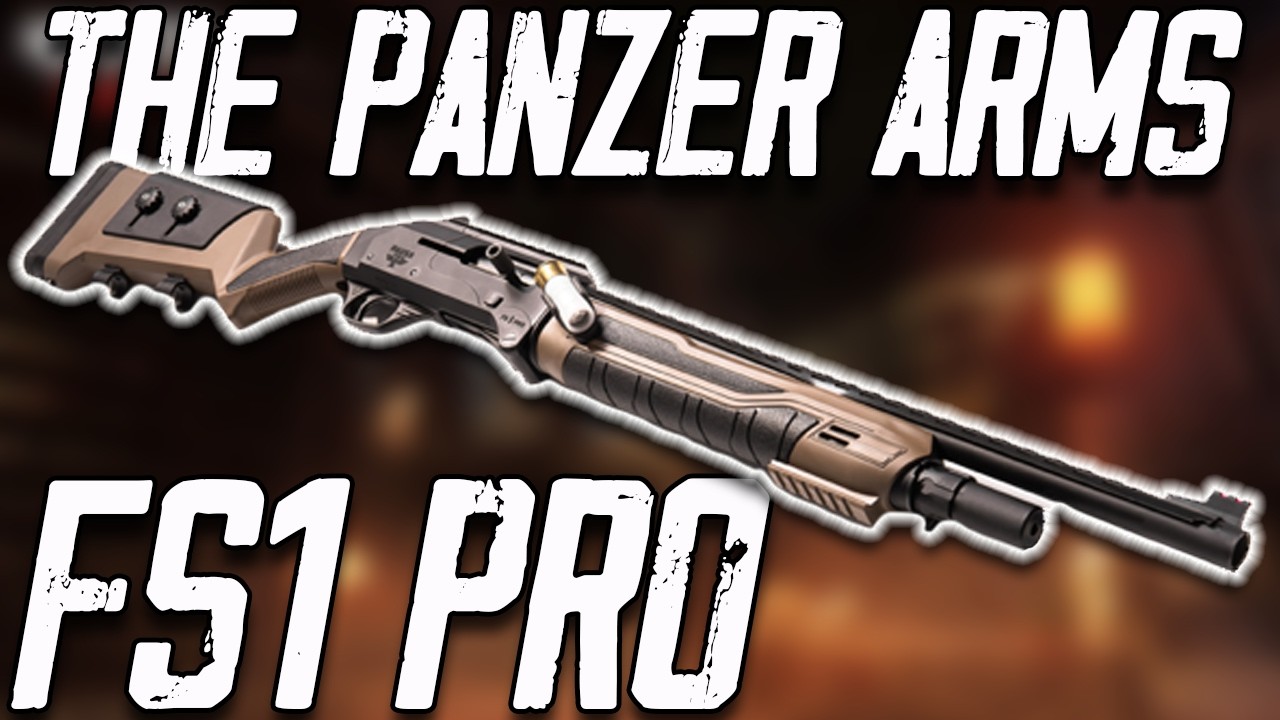 Panzer Arms FS1 PRO, Folding Semi-Auto Shotgun,18.5" Barrel, 12 Gauge ...
