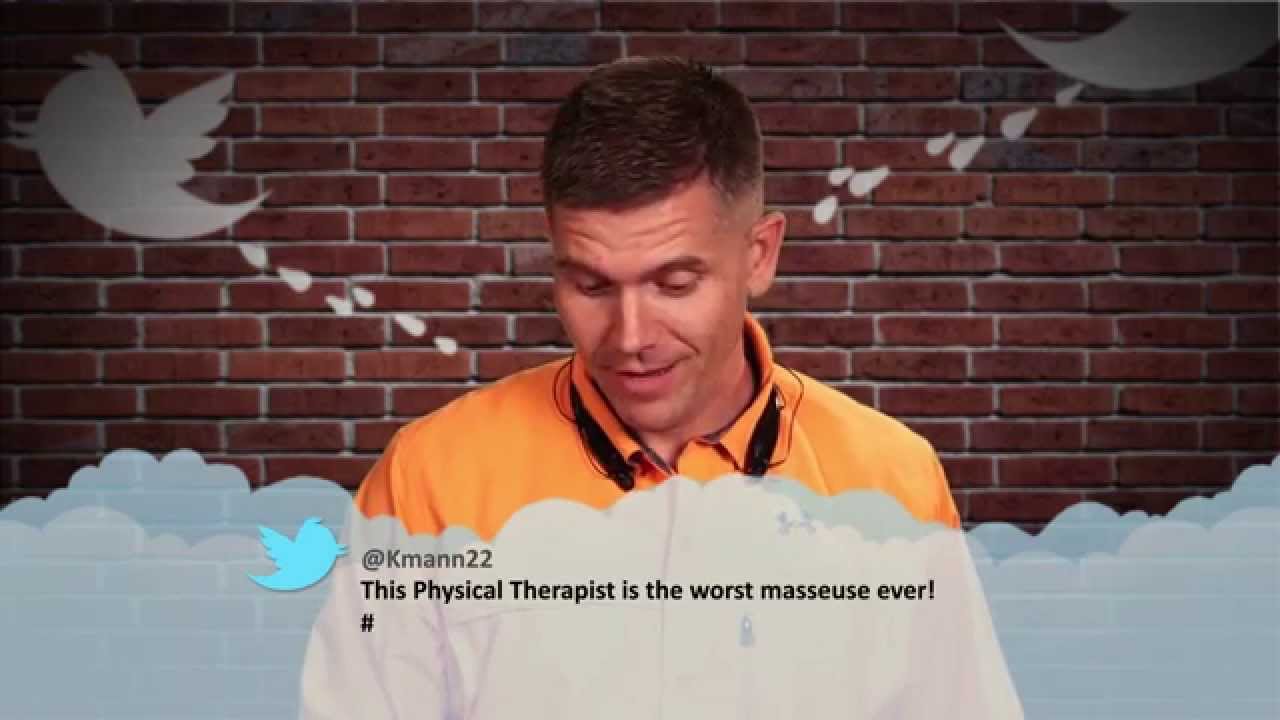 Mean Tweets: Physical Therapy Edition