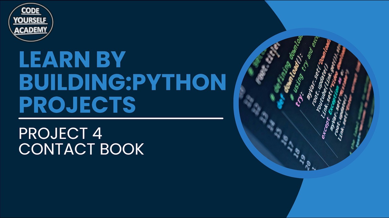 Learn by Building  Python Project 4: Console-Based Contact Book