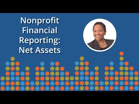 Nonprofit Financial Reporting: Net Assets