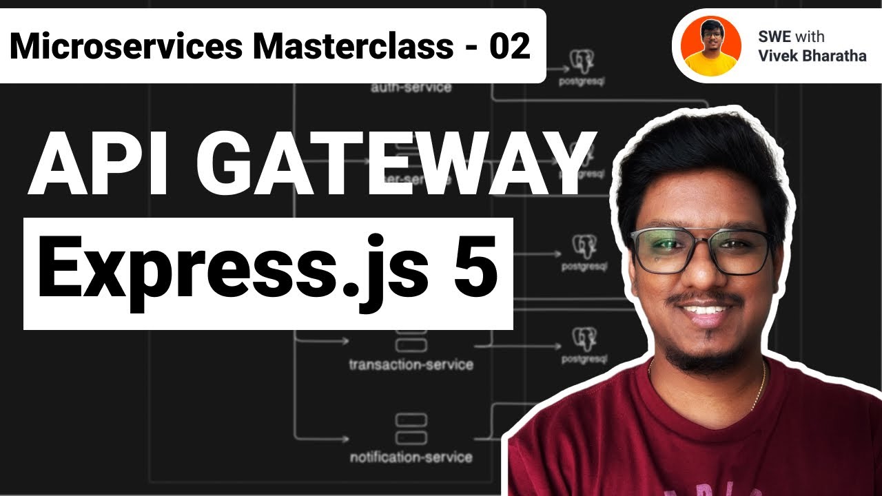 API Gateway in Microservices with Express.js v5 #microservicesmasterclass