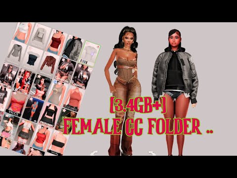 [10.4GB+] Female CC Folder | Accessories, shoes, clothes CC Folder for the Sim 4 | CC Folder