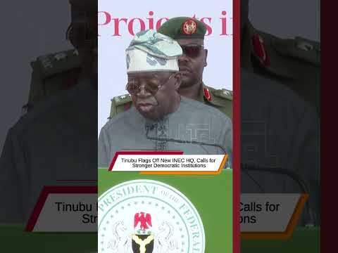 Tinubu Flags Off New INEC HQ, Calls for Stronger Democratic Institutions