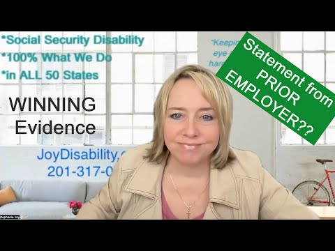 Awesome Evidence? Employer Statement to Support Severe Limitations in a Social Security case?
