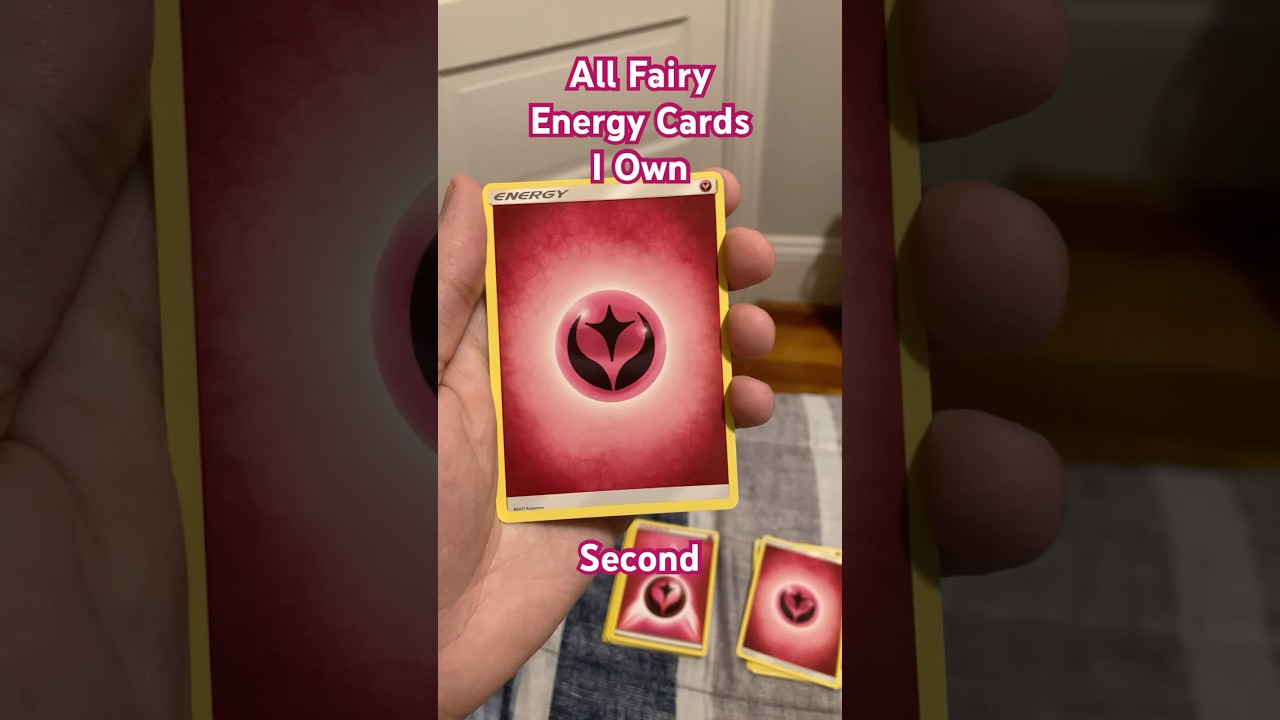 Fairy Energy Pokémon Cards