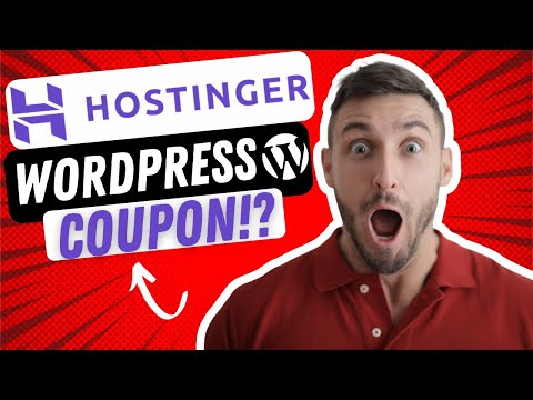 Hostinger WordPress Hosting Coupon Code (81% OFF!!) SAVINGS!!