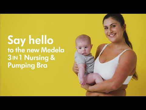 Medela introduces the 3 in 1 nursing & pumping bra