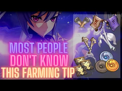 Genshin Impact Character Level Up Material Farm