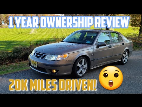 One Year & 20K Miles Ownership Review of my 2004 Saab 9-5 Aero
