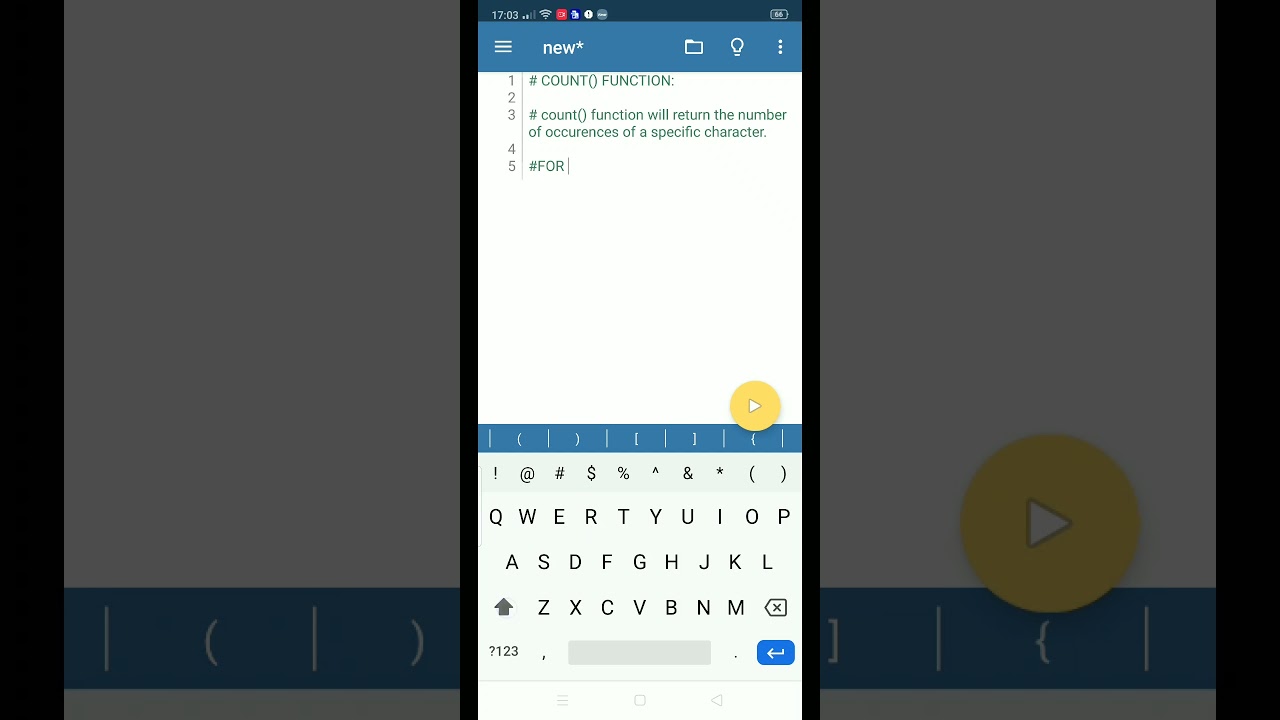 Count() Function in Python || count Method in Python || Python Tutorial for Beginners