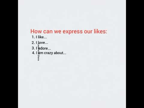 How to use likes and dislikes?#likes#dislikes#rules#English#Language
