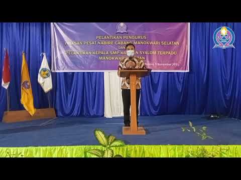 Pembacaan SK Pengurus Yayasan Pesat Nabire Cabang Manokwari Selatan Periode 2021-2023
