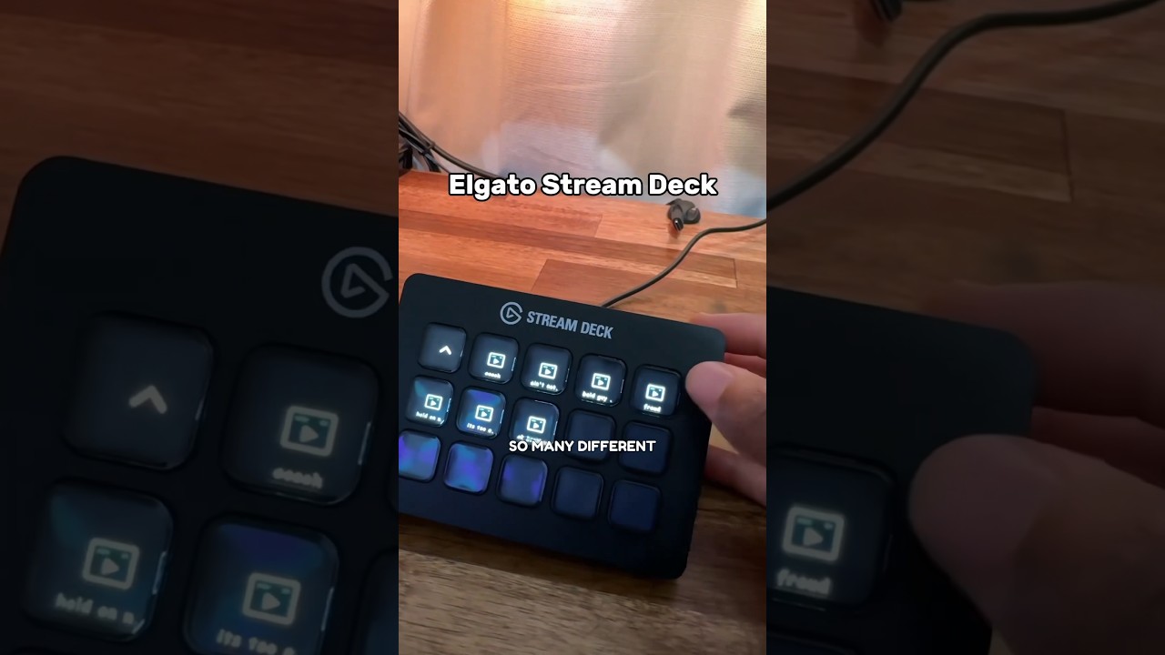 Elgato Stream Deck Soundboard 😂🔥 #tech #desksetup #techsetup #elgato #streamdeck