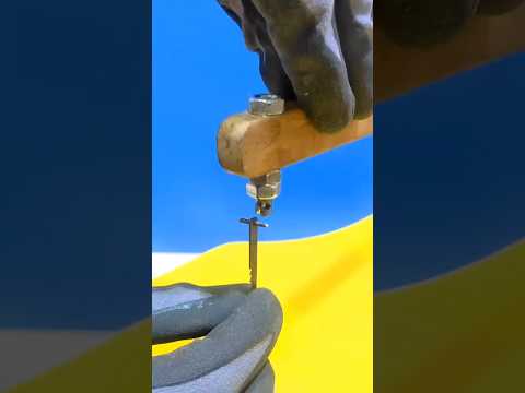 Tips for tying the blade of a scroll saw #shorts #tiktok #tips #lifehack
