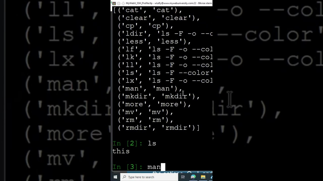 ipython (Interactive Python)