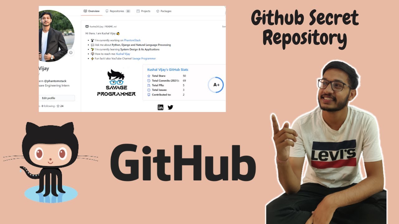 Make your Github Profile 🔥🔥 with this cool hack | Github Special Repository | Github