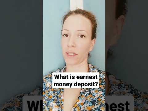 What is earnest money deposit?