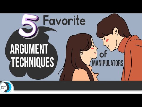 The Favorite Argument Techniques of Manipulative People