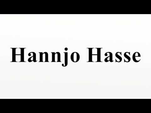 Hannjo Hasse