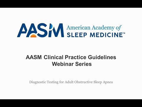 Diagnostic Testing of OSA