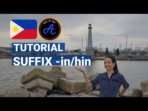 TAGALOG VERBS WITH PASSIVE VOICE | Suffix In Or Hin