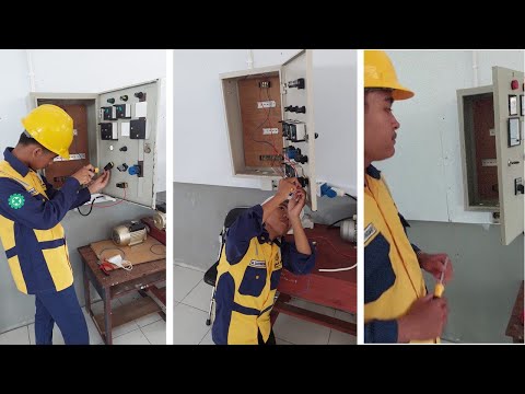 Electrical Practice !!! How to Install Push Button ( NO ) and Push Button ( NO ) on Lamps