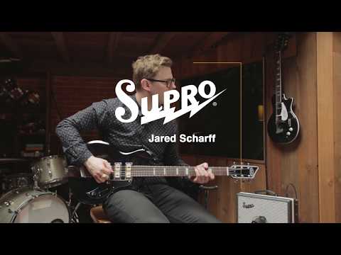 Supro Hampton Electric Guitar with Jared Scharff