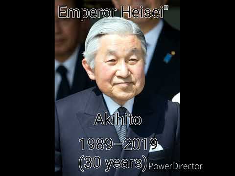 all emperor of Japan (,日本のすべての皇帝)1900 to present