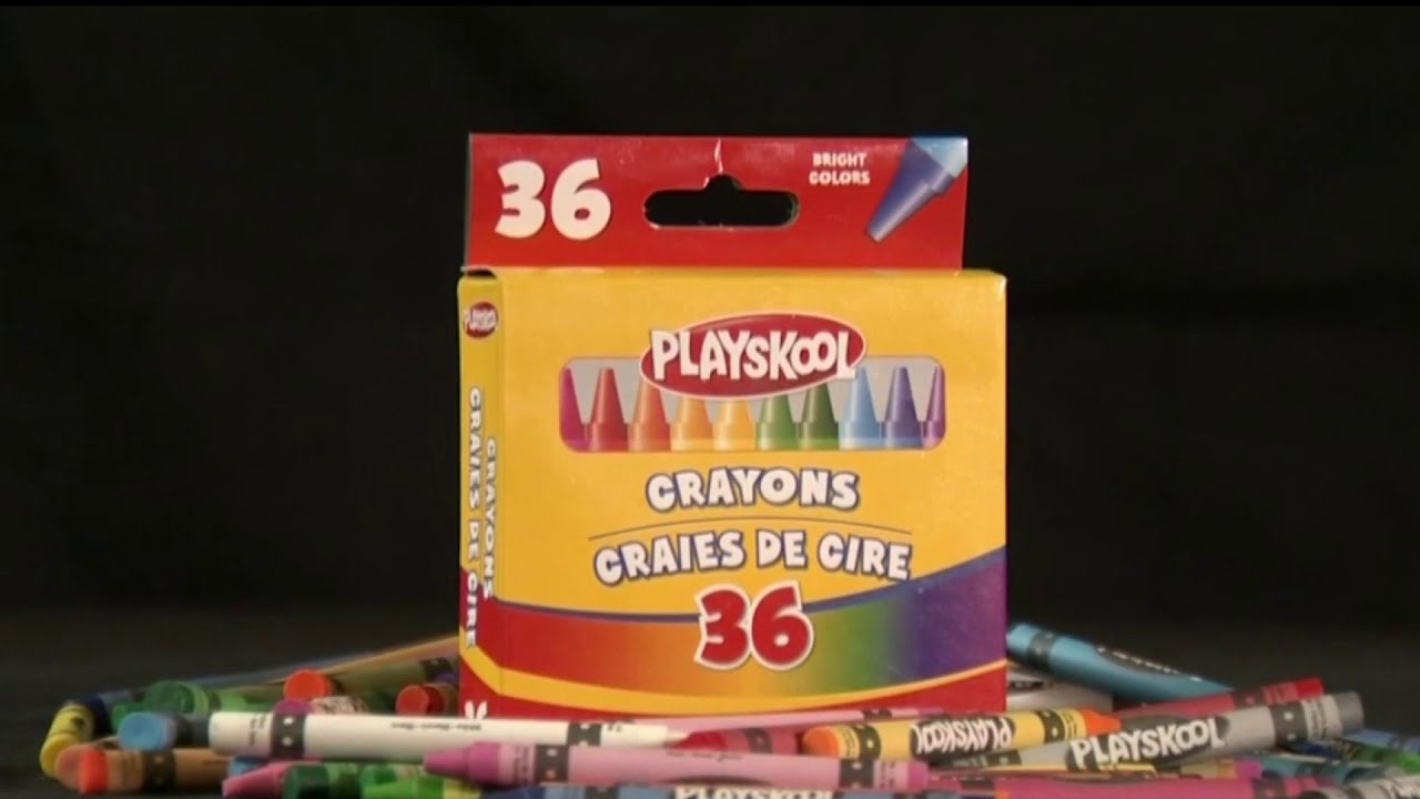 Asbestos found in Playskool crayons