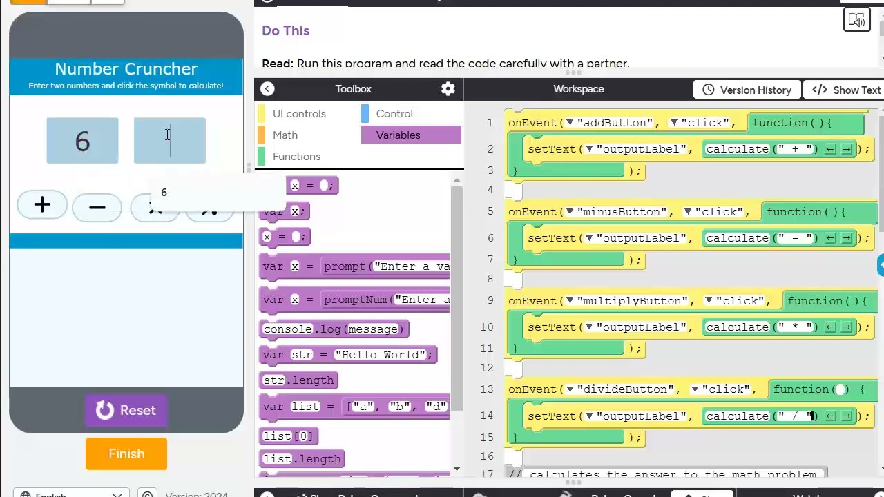 AP CSP Code.org Unit 7 Lesson 2 Functions with Parameters