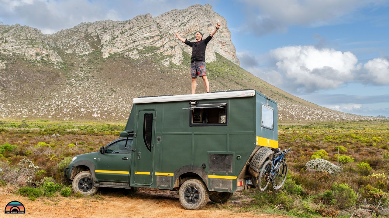 Affordable Toyota Hilux Camper Has an Artsy Handcrafted Interior With ...