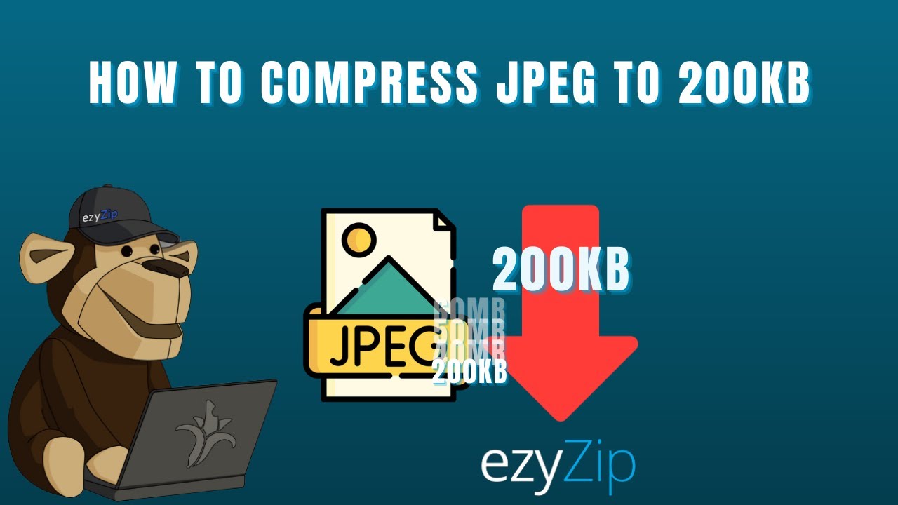 🖼️ How to Compress Jpeg to 200kb Online Free | No Software Installation Required